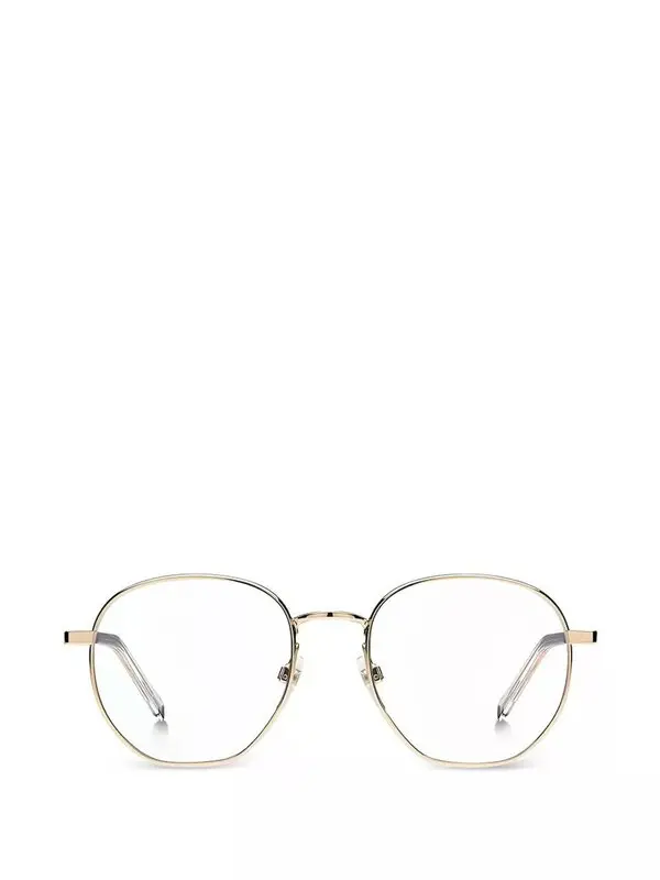 Marc Jacobs Round Full-rim Eyeglasses - Gold