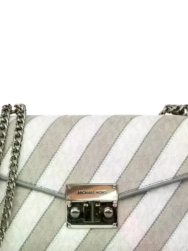 Michael Kors Striped Shoulder Bag