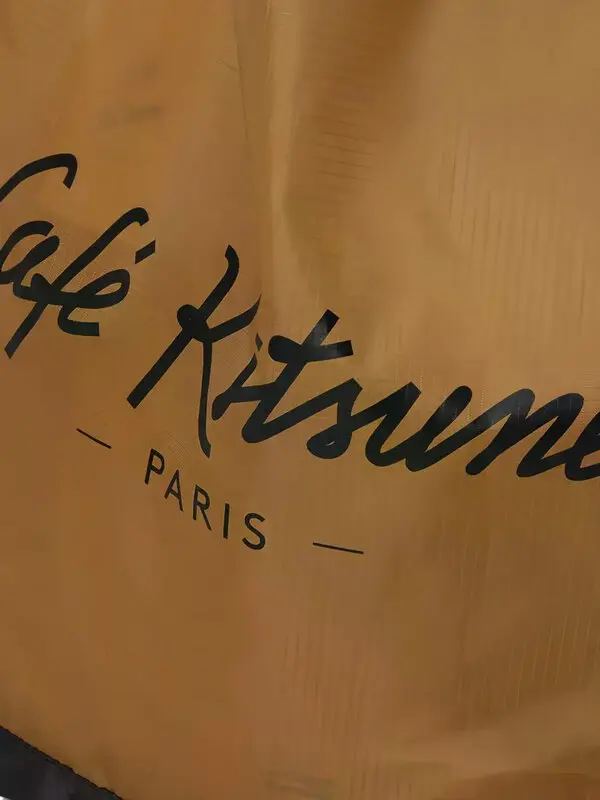 CAFÉ KITSUNÉ Logo-print Tote Bag