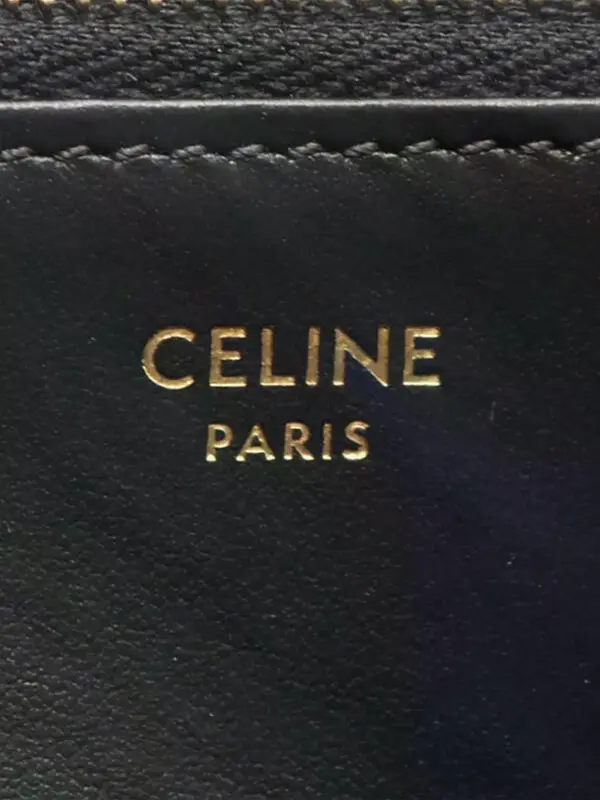 Celine 2010-2026 Triomphe Coated Canvas Wallet Long Wallets