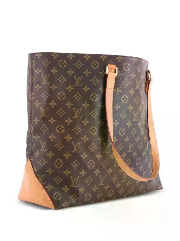 LOUIS VUITTON Cabas Alto Monogram Canvas Tote Bag - Brown