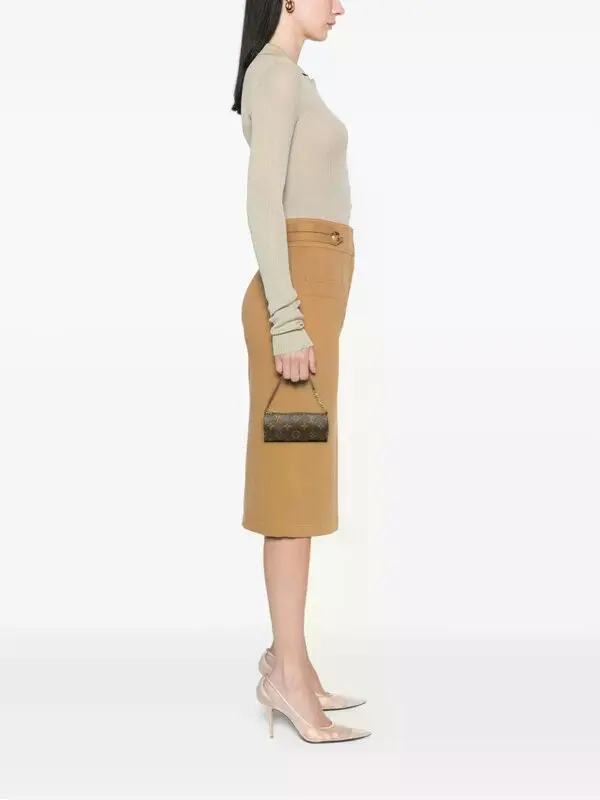 LOUIS VUITTON 1990-2020 Monogram Papillon Pochette Handbag