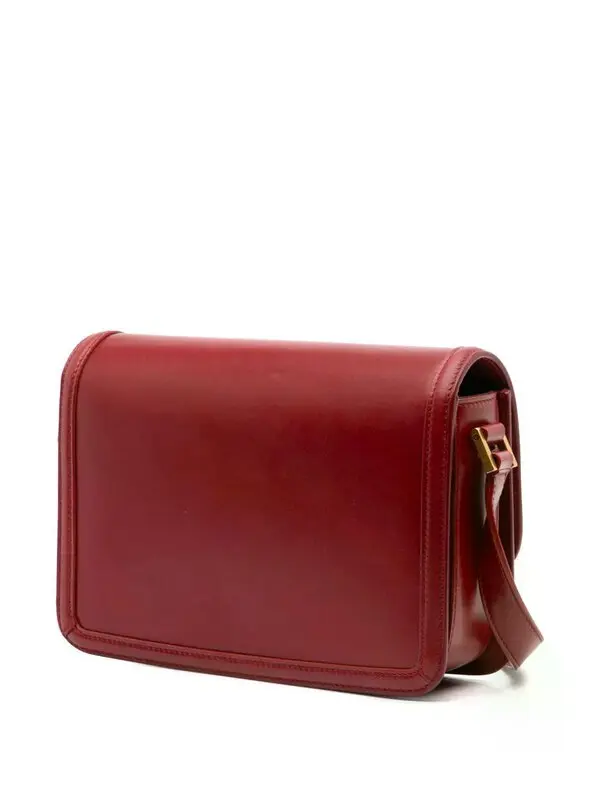 Saint Laurent 2020 Medium Solferino Satchel - Red
