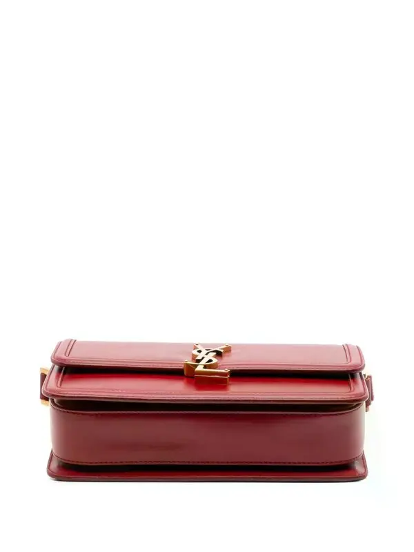 Saint Laurent 2020 Medium Solferino Satchel - Red