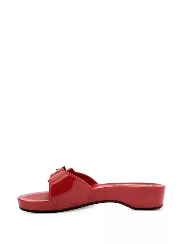 Melissa X Scholl Pescura-heel Slides - Red