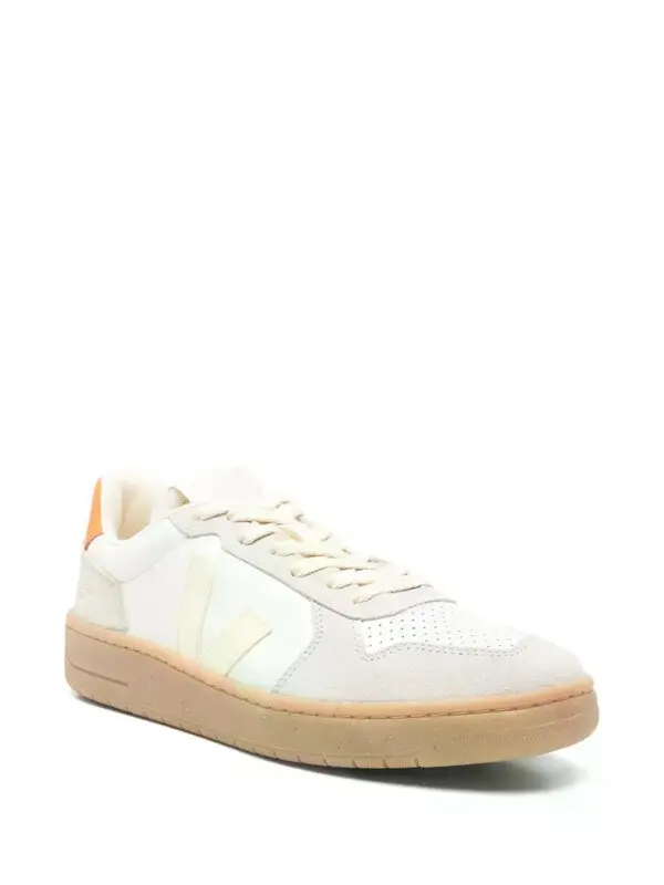 VEJA V-82 Suede Panelled Sneakers