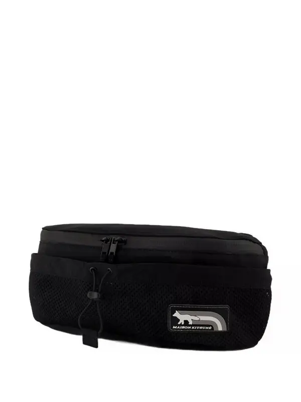 Maison Kitsuné Flash Fox Belt Bag - Black