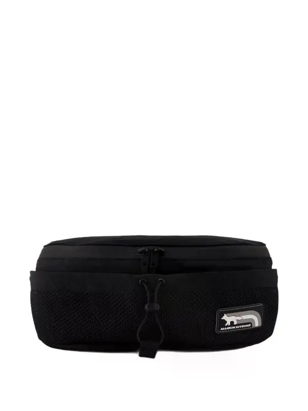Maison Kitsuné Flash Fox Belt Bag - Black