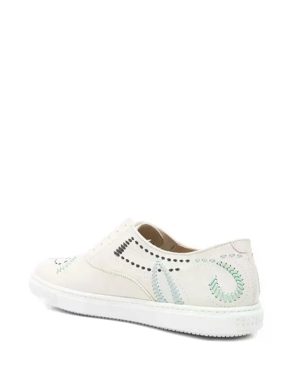 Fratelli Rossetti Round-toe Slip-on Sneakers With Perforated Details