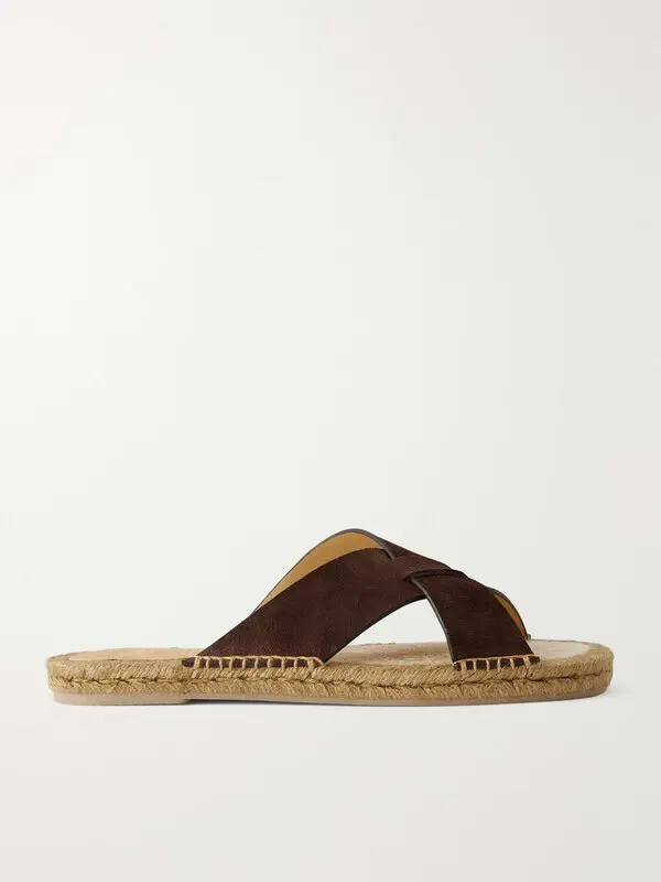 CastaÑer Keanu Suede Sandals - Brown