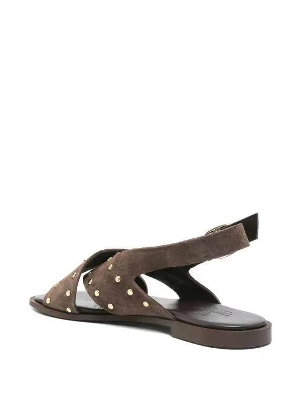 THERA'S Studded Criss-cross Sandals