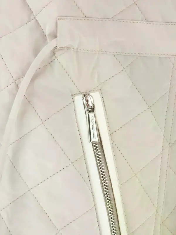 MOORER Quilted Hooded Jacket
