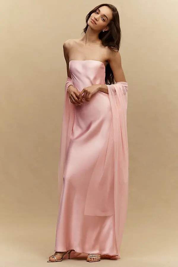 Norma Kamali Sheer Shawl Wrap - Pink