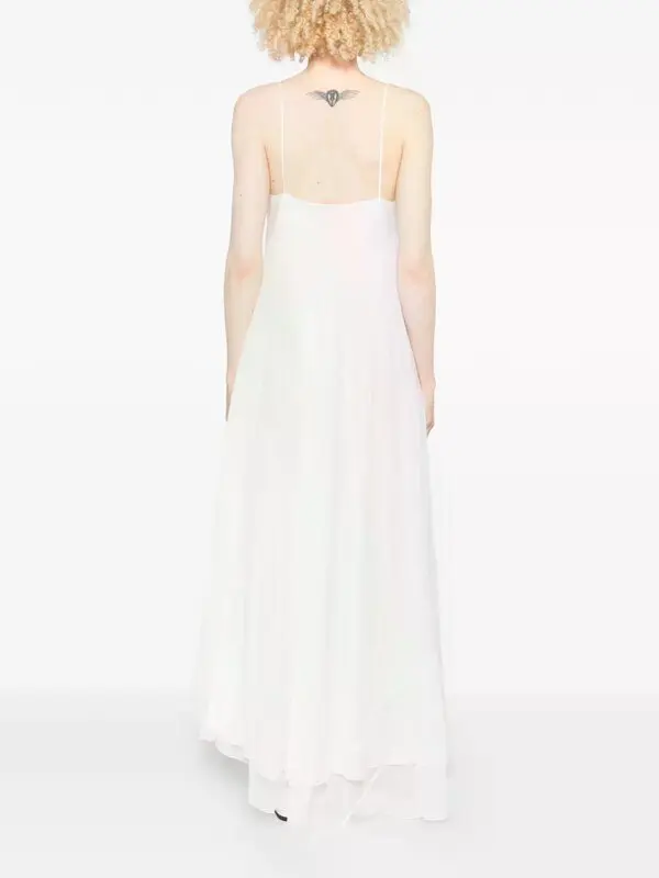 Ermanno Scervino Embroidered Slip Maxi Dress