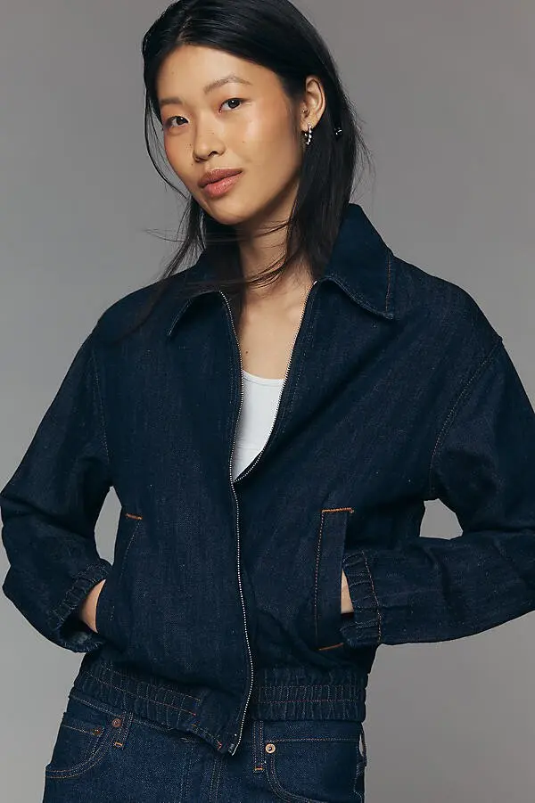 7 For All Mankind Jacket - Rinsed Denim