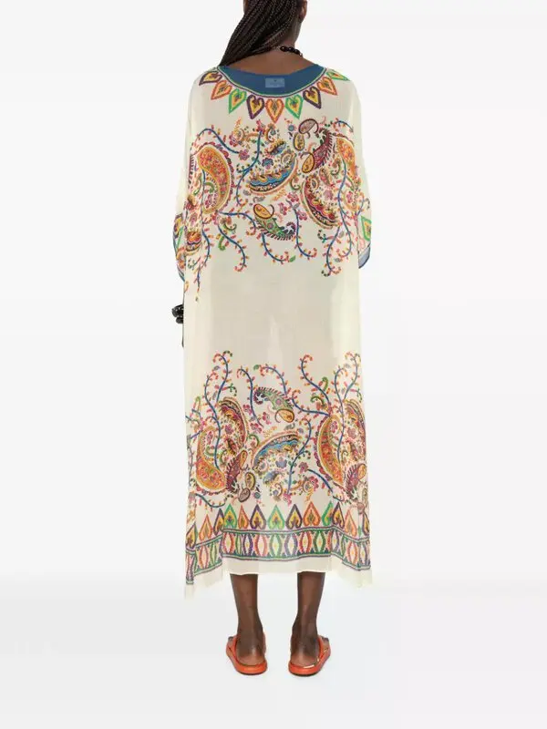 Etro Paisley Printed Kaftan