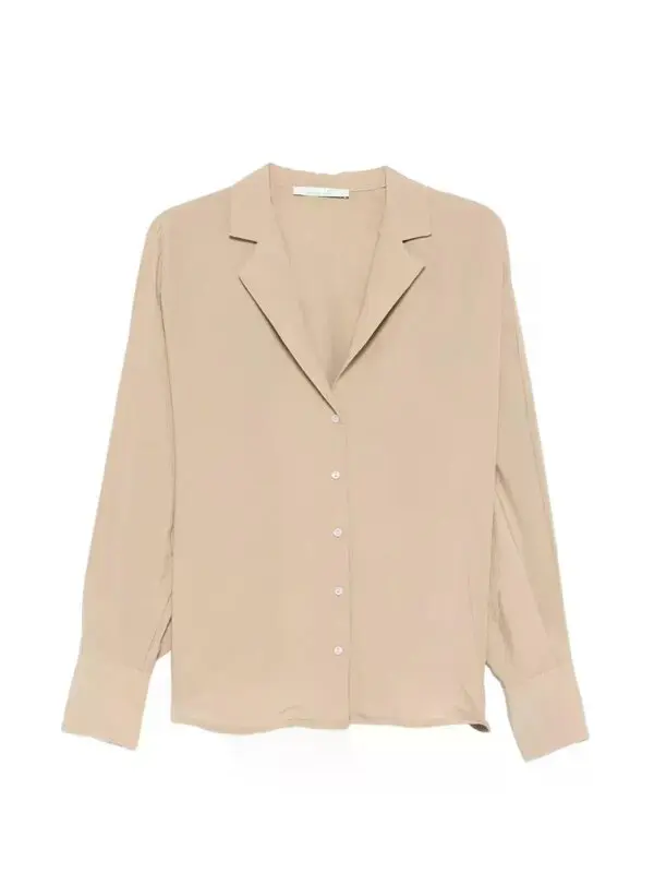 PHILIA LOFT Buttoned V-neck Shirt