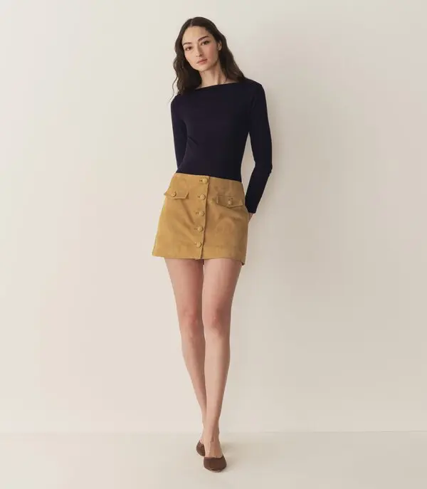 HMD Courtney Mini Skirt - Light Camel