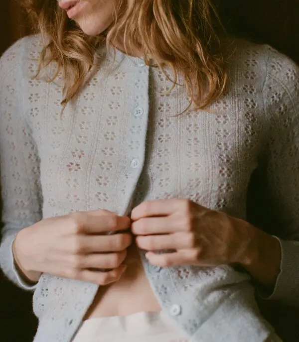 HMD Danae Pointelle Cardigan
