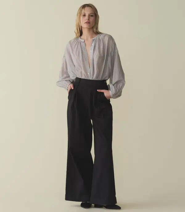 HMD Hilaire Wide Leg Pant - Black