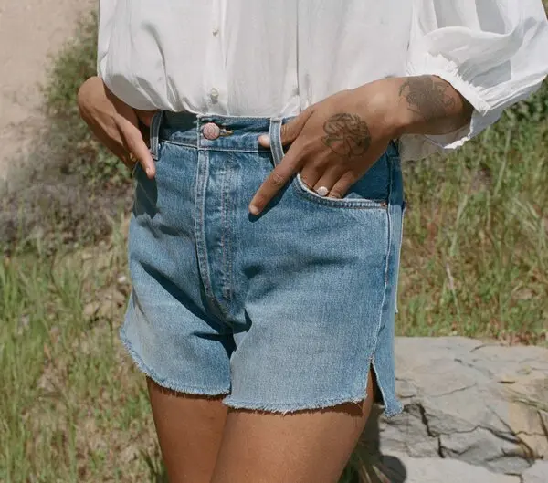 HMD Enid Denim Shorts - Cadiz Wash