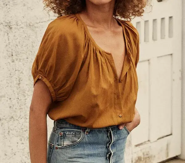 HMD June Top - Oak