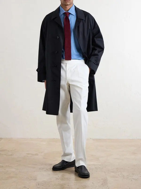 DE PETRILLO Cotton-chambray Shirt