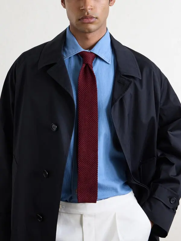 DE PETRILLO Cotton-chambray Shirt