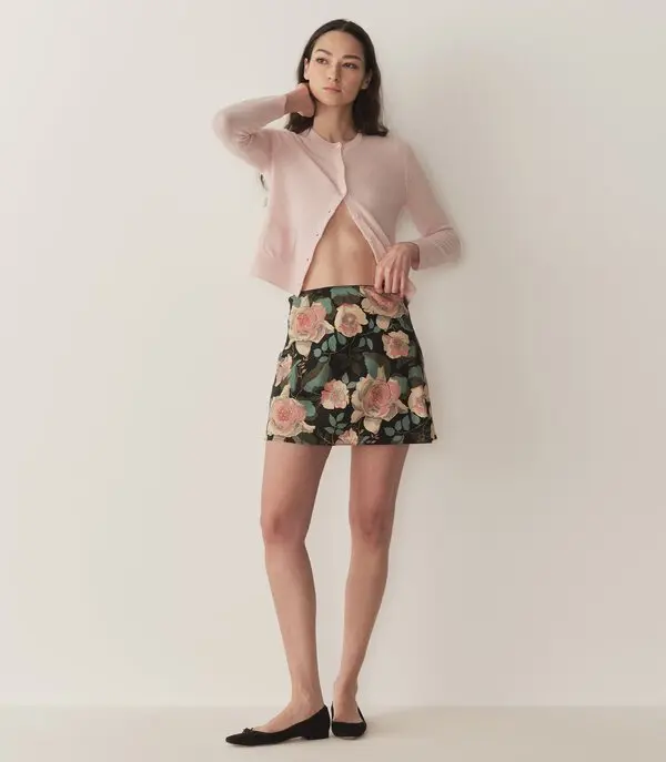 HMD Giulietta Skirt - Rose Garden Floral