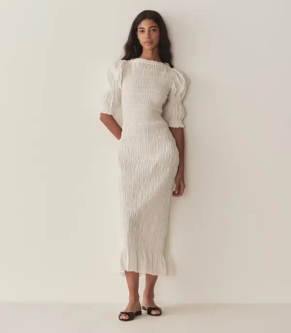 HMD Raquella Dress - Salt