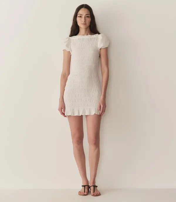 HMD Rizzo Mini Dress - Salt