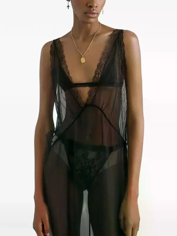Dolce & Gabbana Long Chiffon Dress