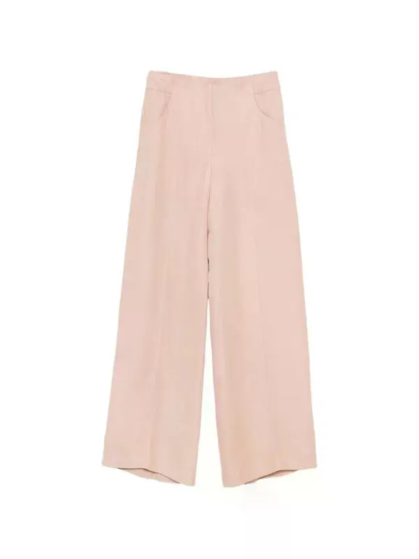 Liviana Conti Wide-leg Trousers - Pink