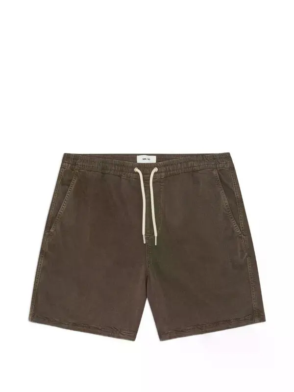 Nn07 Tailored Drawstring Shorts - Brown