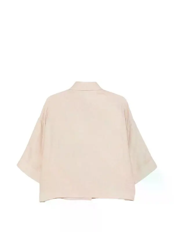 Eleventy Flap-pocket Shirt - Neutrals