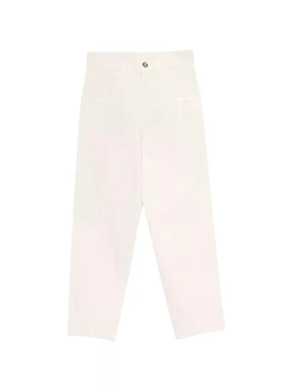 Eleventy Belt-loop Trousers - Neutrals