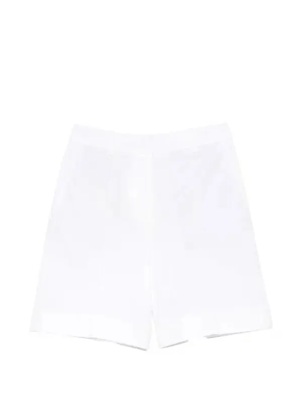 Eleventy Belt-loops Shorts - White