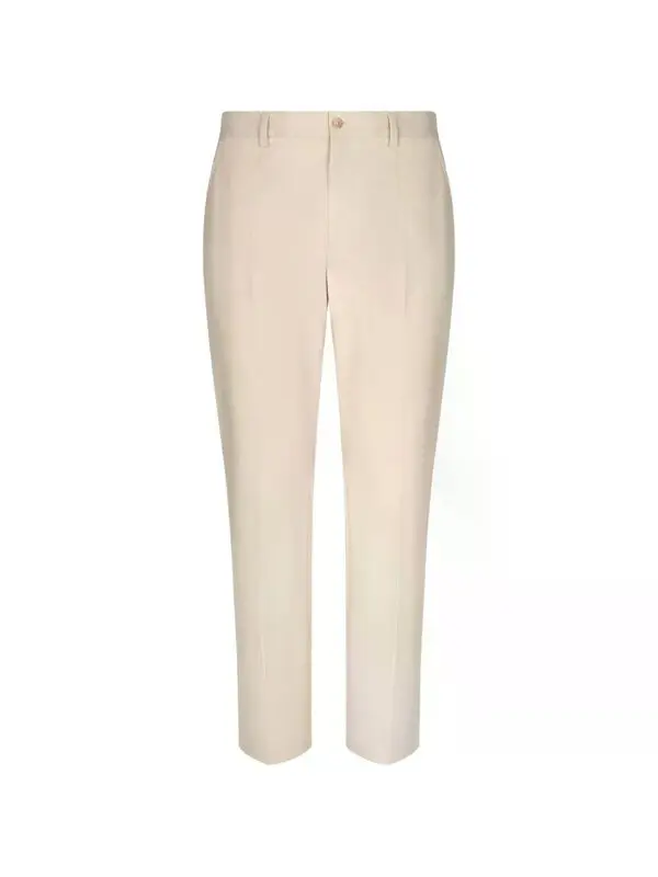 Dolce & Gabbana Stretch Cotton Twill Pants - Neutrals