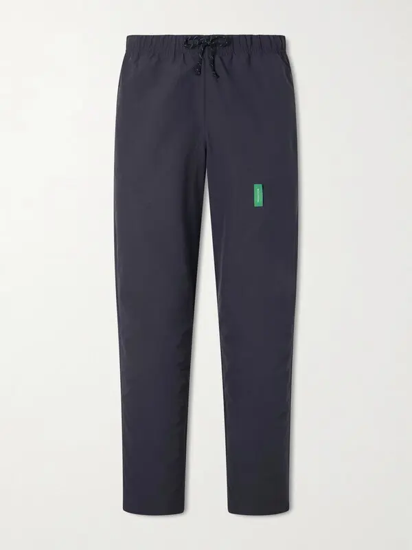 DISTRICT VISION Tussar Straight-leg Nylon Trousers - Gray