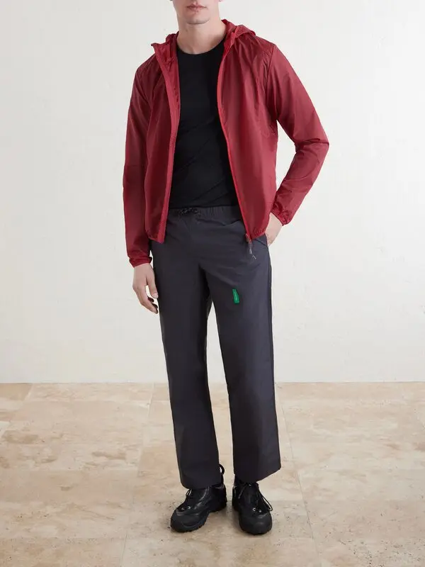 DISTRICT VISION Tussar Straight-leg Nylon Trousers