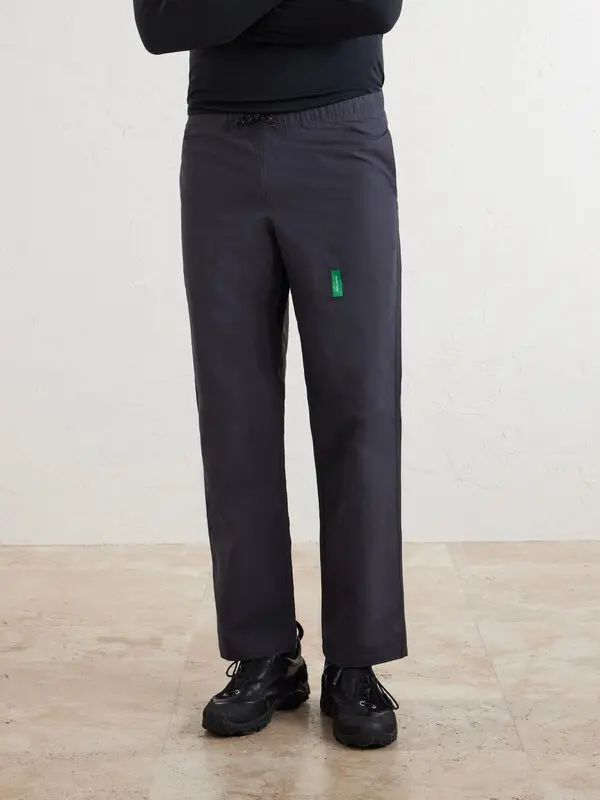 DISTRICT VISION Tussar Straight-leg Nylon Trousers