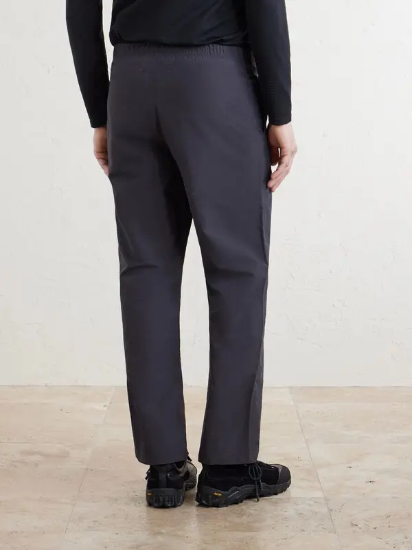 DISTRICT VISION Tussar Straight-leg Nylon Trousers