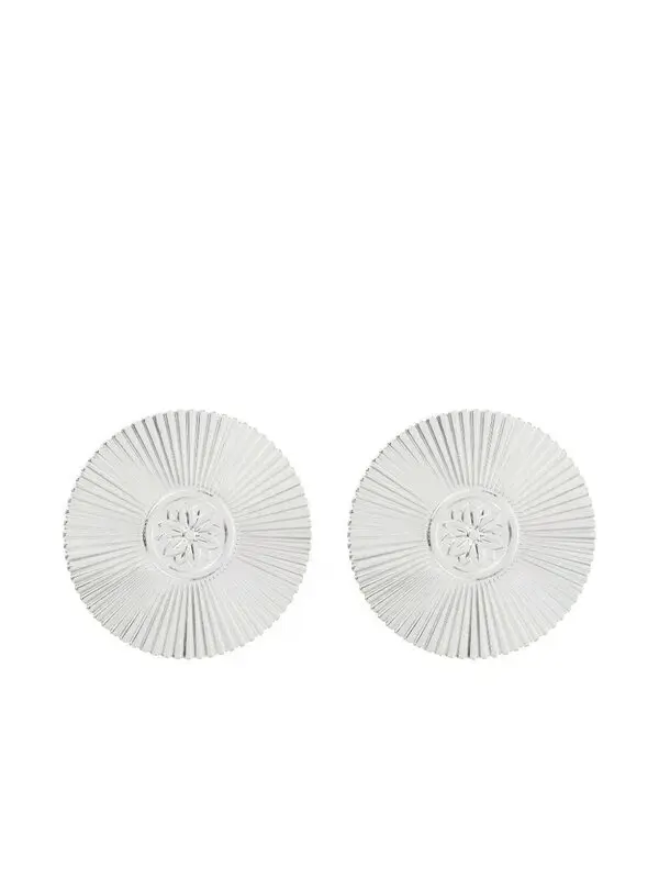 Christofle Palmettes Malmaison Glass Coasters