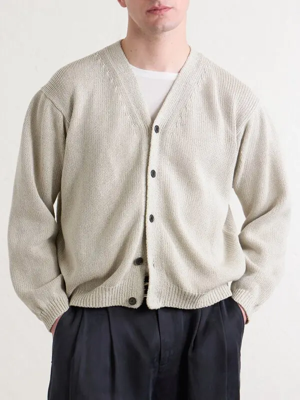 KAPTAIN SUNSHINE Cotton-blend Cardigan