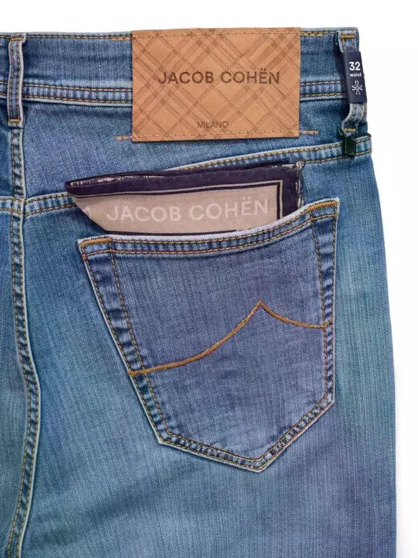 Jacob Cohen Patch-pocket Jeans - Blue
