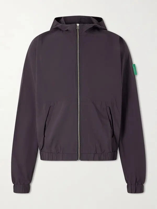 DISTRICT VISION Taslan Logo-appliquéd Nylon Jacket