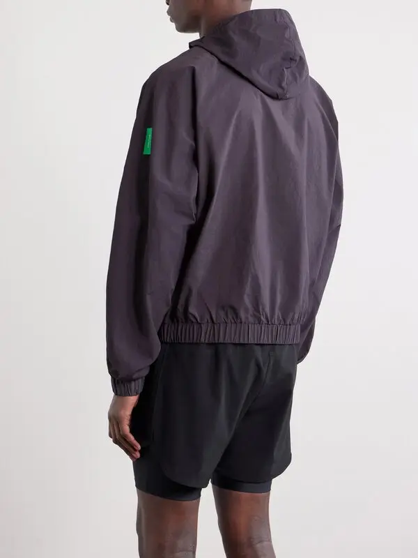 DISTRICT VISION Taslan Logo-appliquéd Nylon Jacket