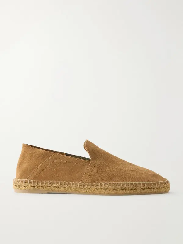 CastaÑer Parker Collapsible-heel Suede Espadrilles