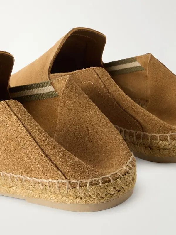 CastaÑer Parker Collapsible-heel Suede Espadrilles