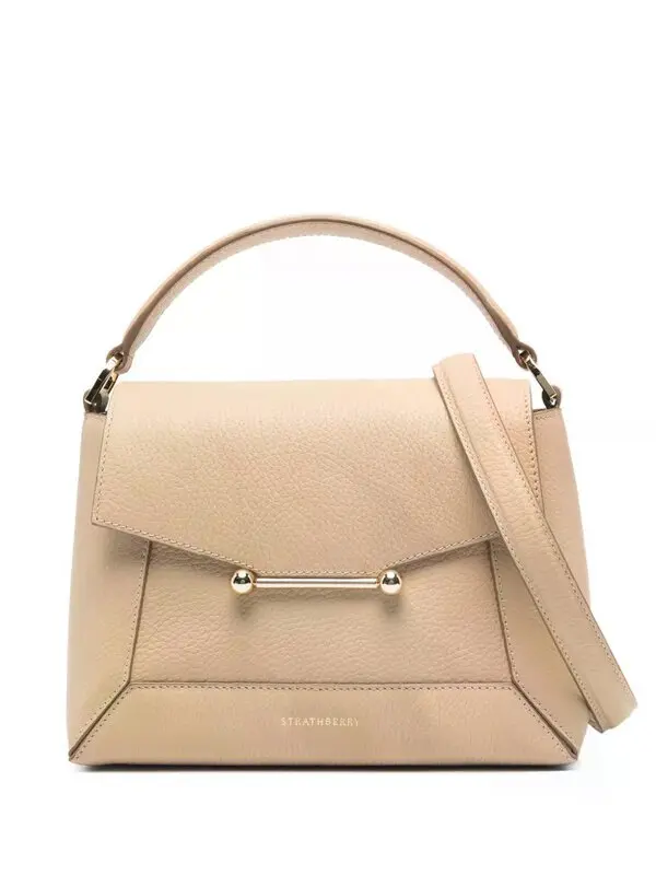 Strathberry Mosaic Logo-print Tote Bag - Neutrals